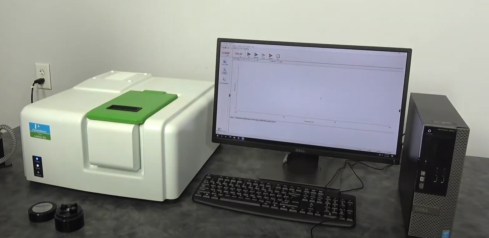 Perkin Elmer Lambda 365 Uv Vis Spectrophotometer Demo