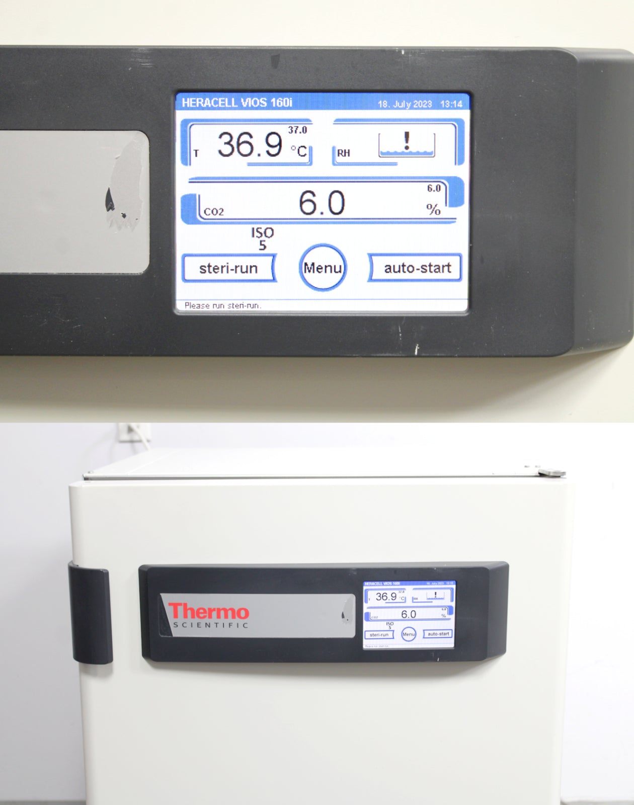 Used Thermo Scientific HERAcell Vios 160i CO2 Incubator