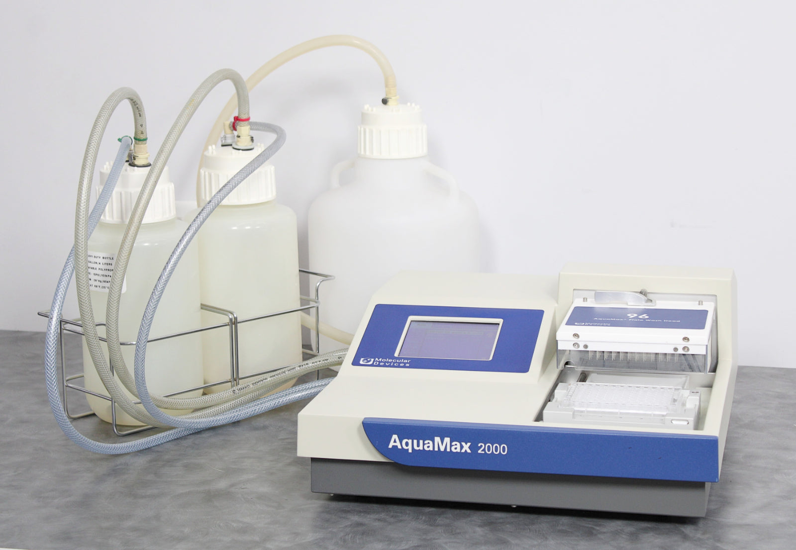 AquaMax 2000 Microplate Washer AQ2K with Bottles and 96-Well Head