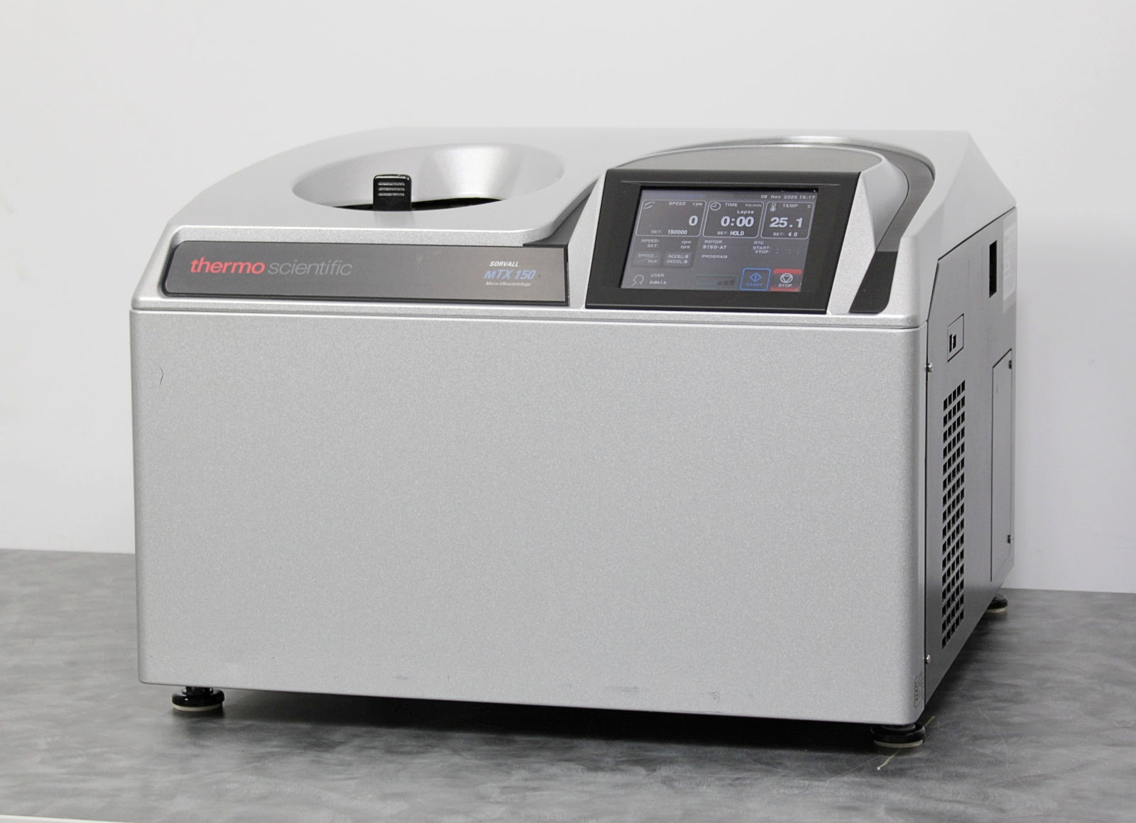 Sorvall MTX 150 Benchtop Micro-Ultracentrifuge - Mfg 2011