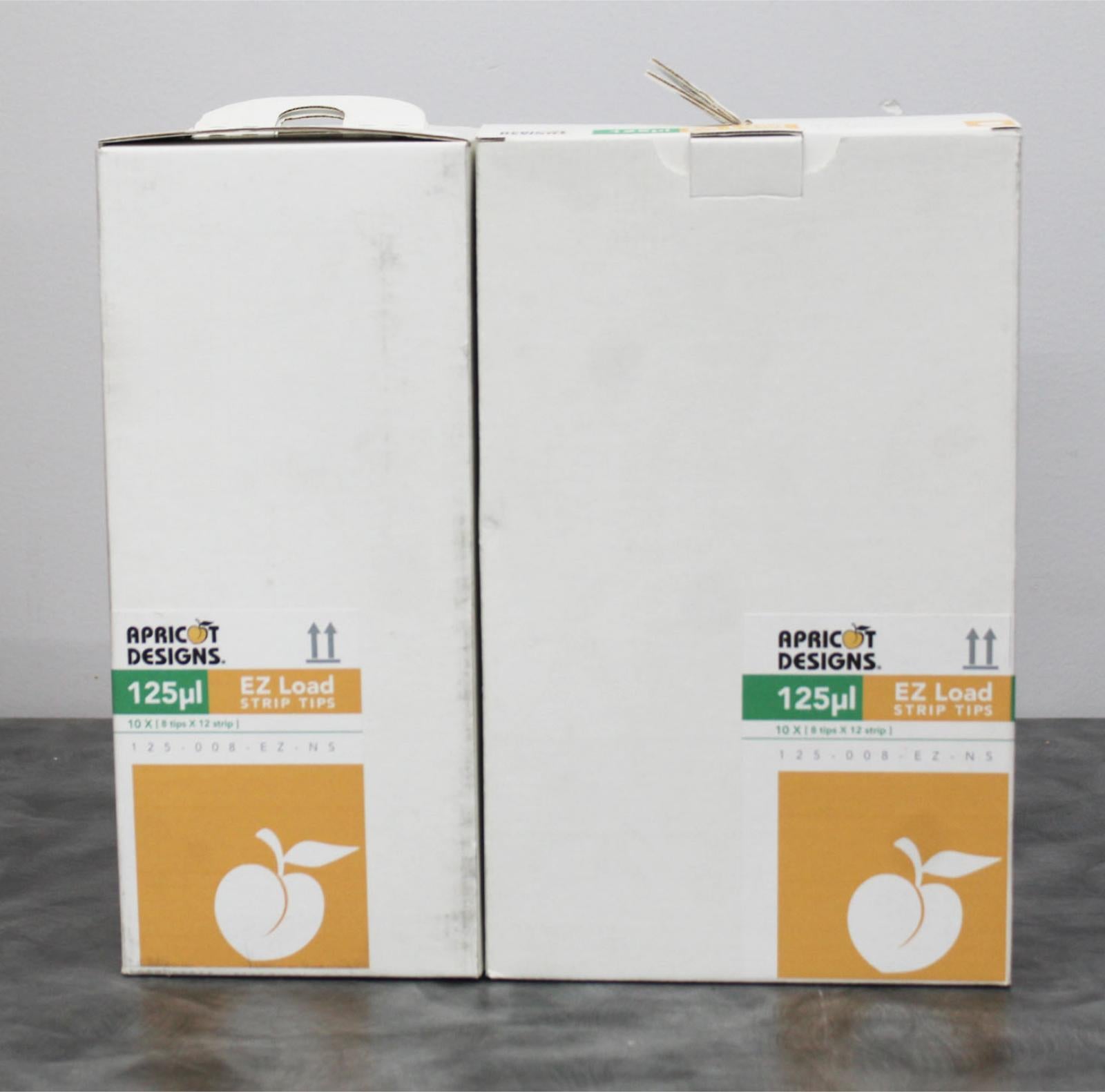 Apricot Designs EZ 125ul Load Pipette Tips 10 X 8 Tips x 12 Strips 125