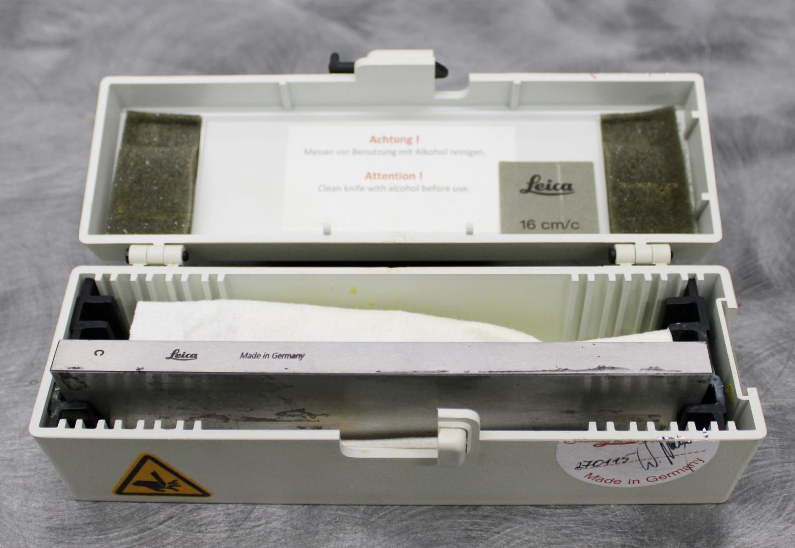 Leica Cryostat / Microtome 16cm / Profile C Reusable Knife