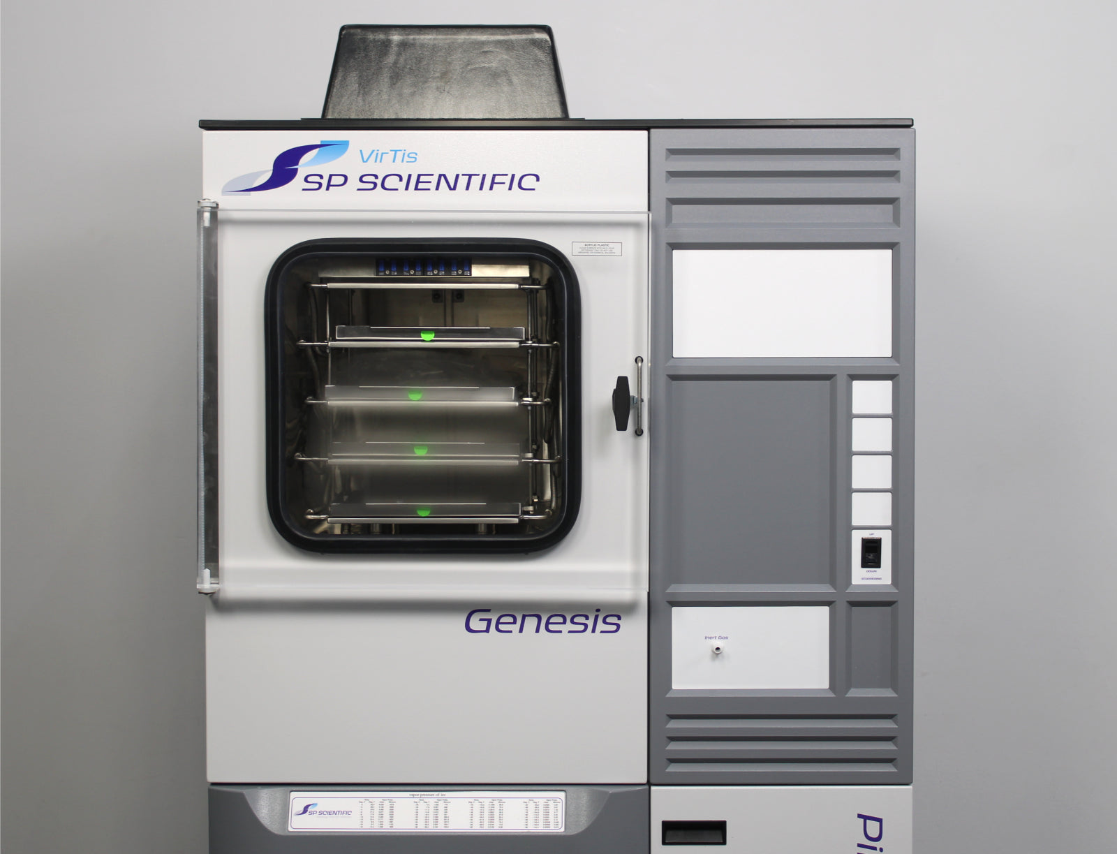 VirTis Genesis 25 EL Pilot Stoppering Shelf Freeze Dryer