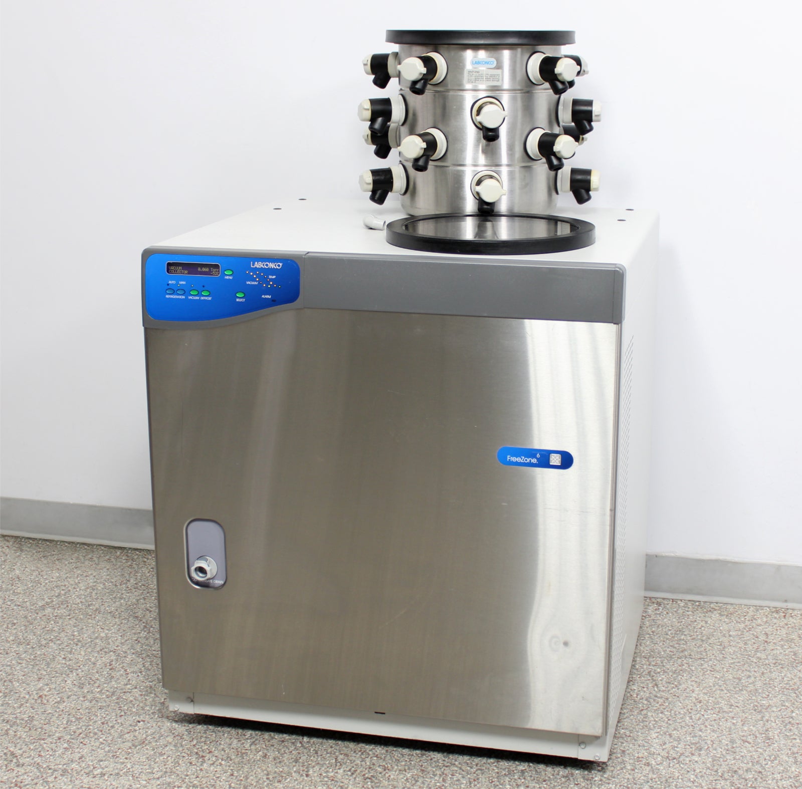 Labconco FreeZone 6 -50°C Console Freeze Dryer Lyophilizer w/ 16-Port ...