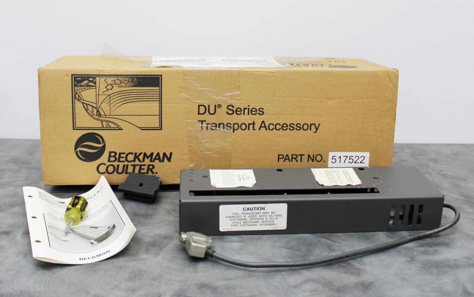 Beckman Coulter Part 517522 DU Series Transport Accessory for DU800 Sp