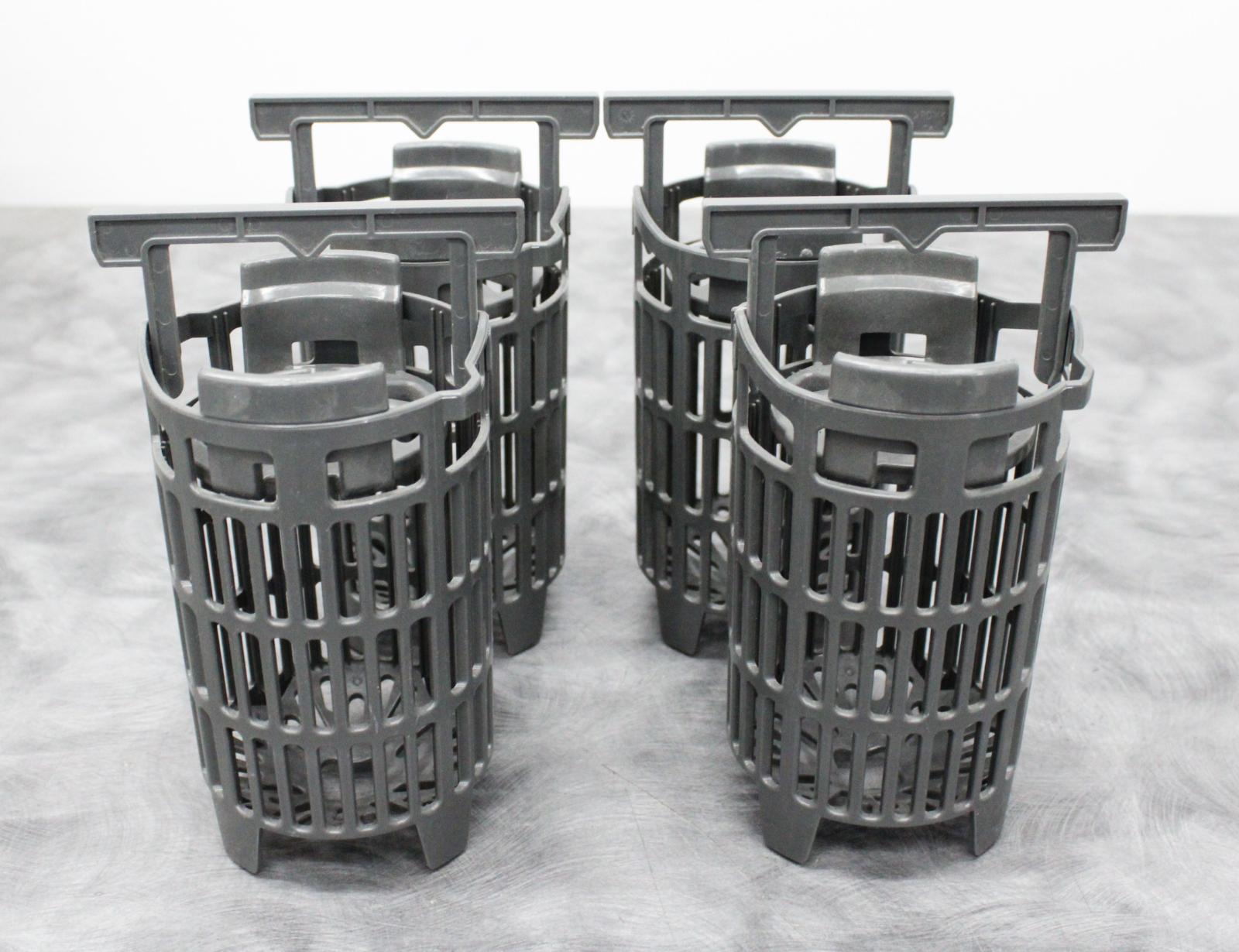 X4 Sakura Tissue Tek Xpress X120 Baskets W Handle And Lid Holds 40 Cass