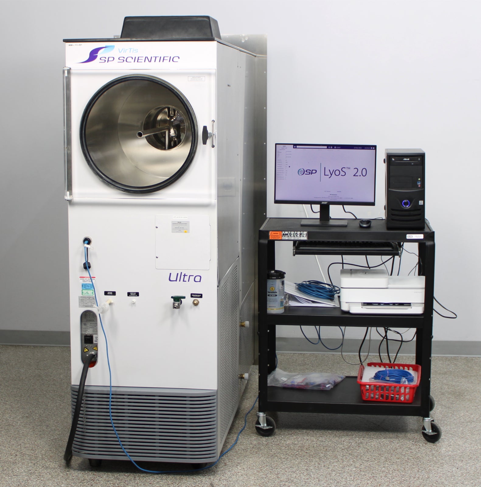 SP Scientific VirTis 50L Ultra Cleanroom Freeze Dryer Lyophilizer