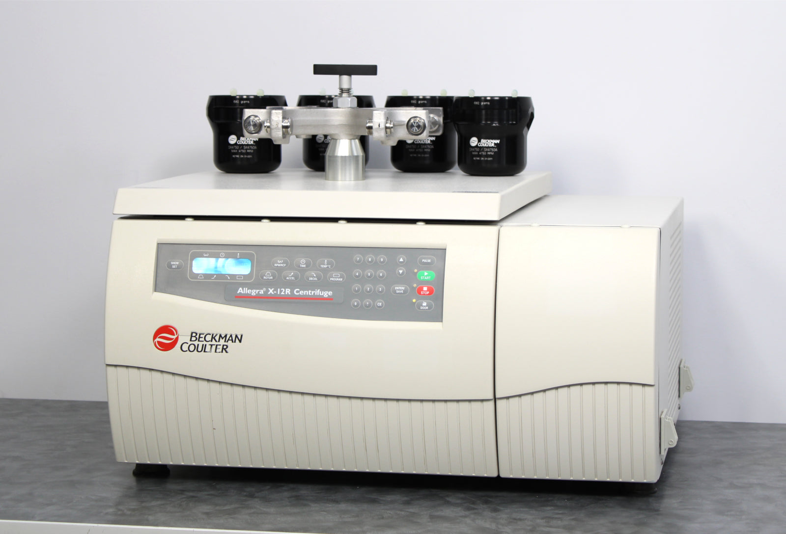 Beckman Coulter Allegra X-12R Benchtop Centrifuge 392302 and SX4750 Ro
