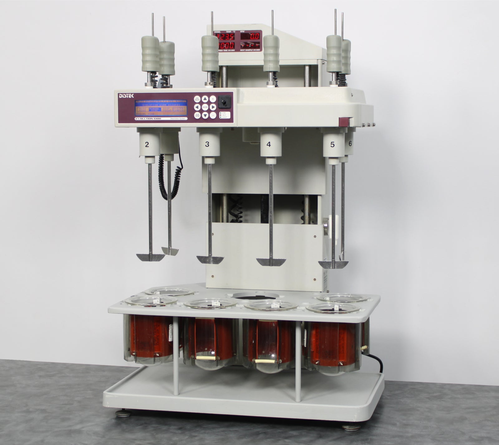 Distek Evolution 6100 Bathless Dissolution Test System and 6 Vessels