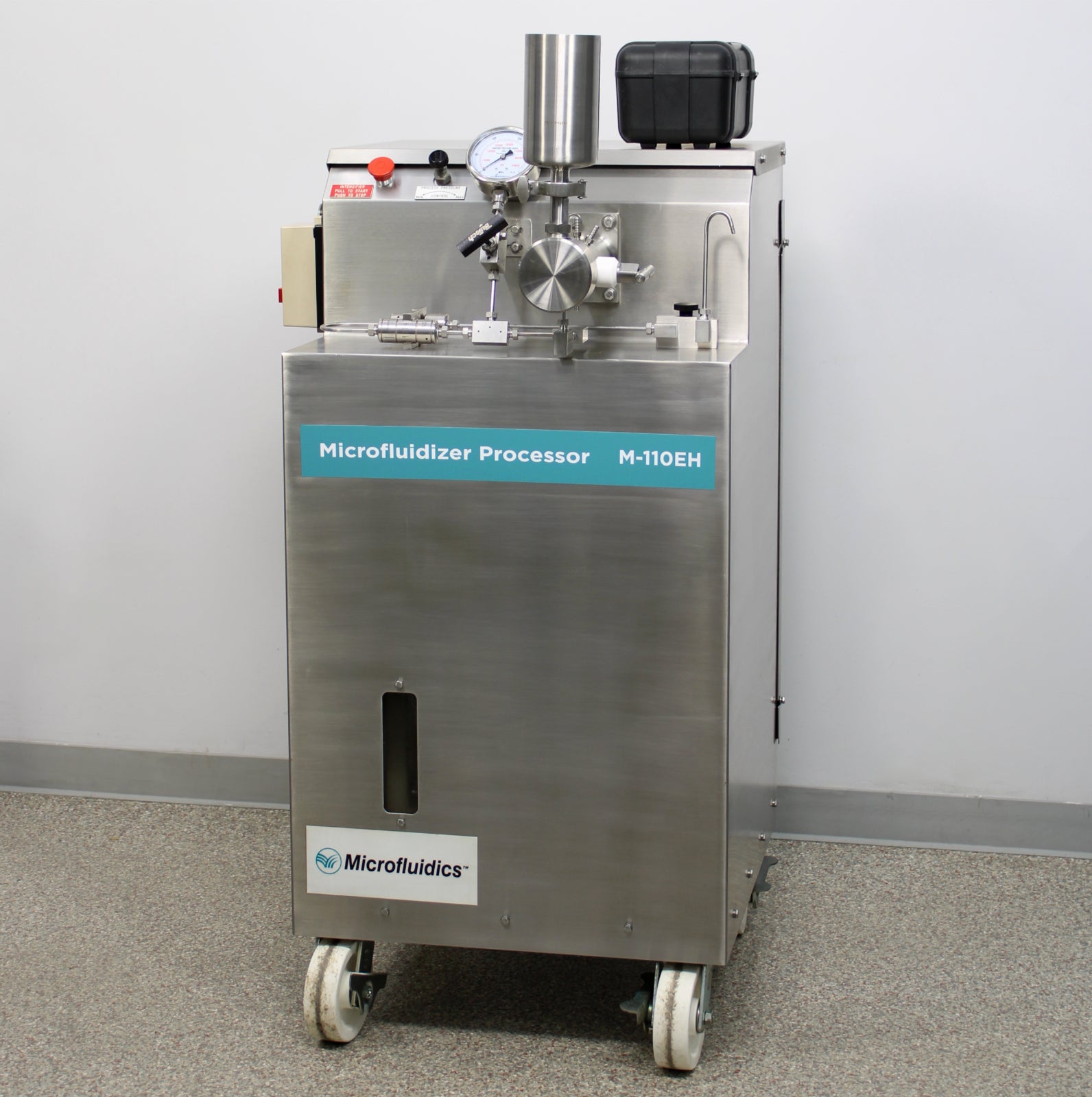 Microfluidics M-110EH Electric-Hydraulic Microfluidizer Processor Homo