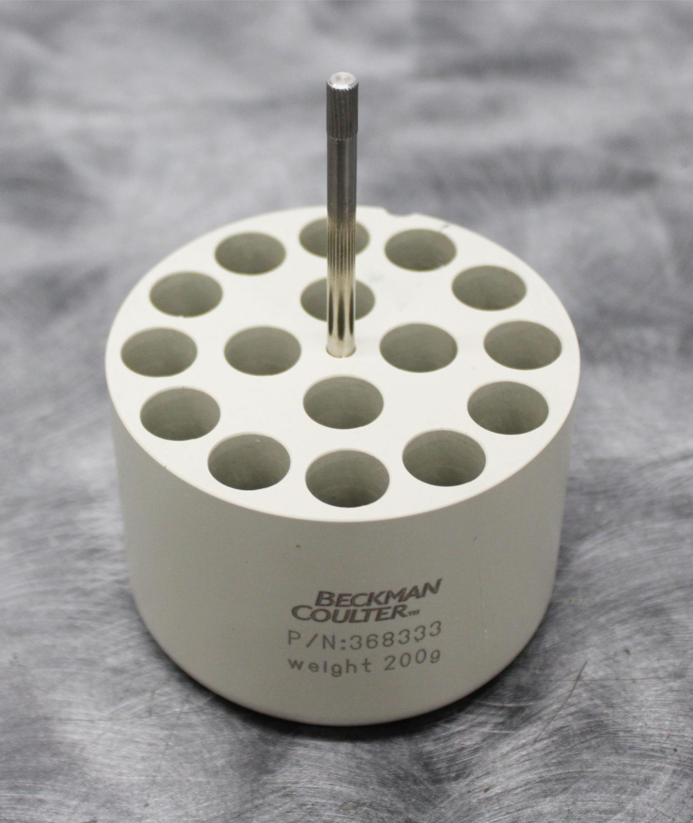 Beckman Coulter 16x5-7mL Centrifuge Rotor Bucket Adapter 368333