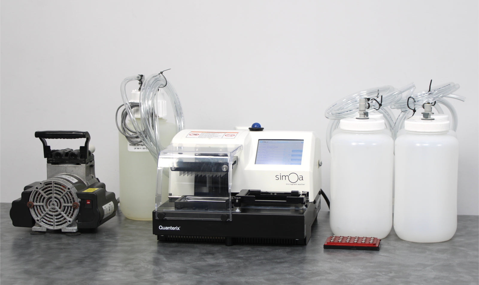 BioTek Quanterix 405TSRVSSIMOA Touch Microplate Washer and Vacuum Pump