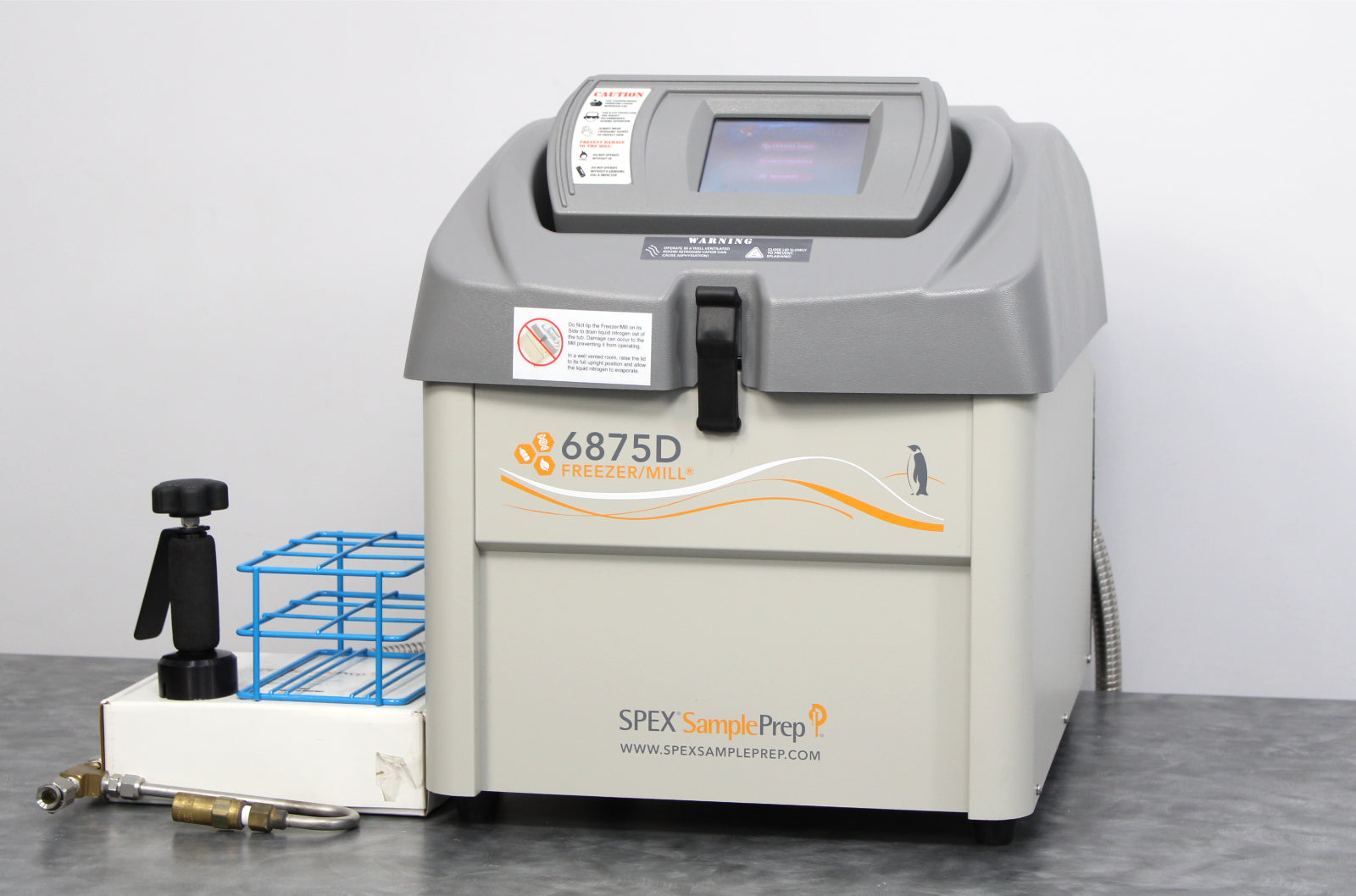 SPEX SamplePrep 6875D Freezer Mill Dual-Chamber Cryogenic Grinder