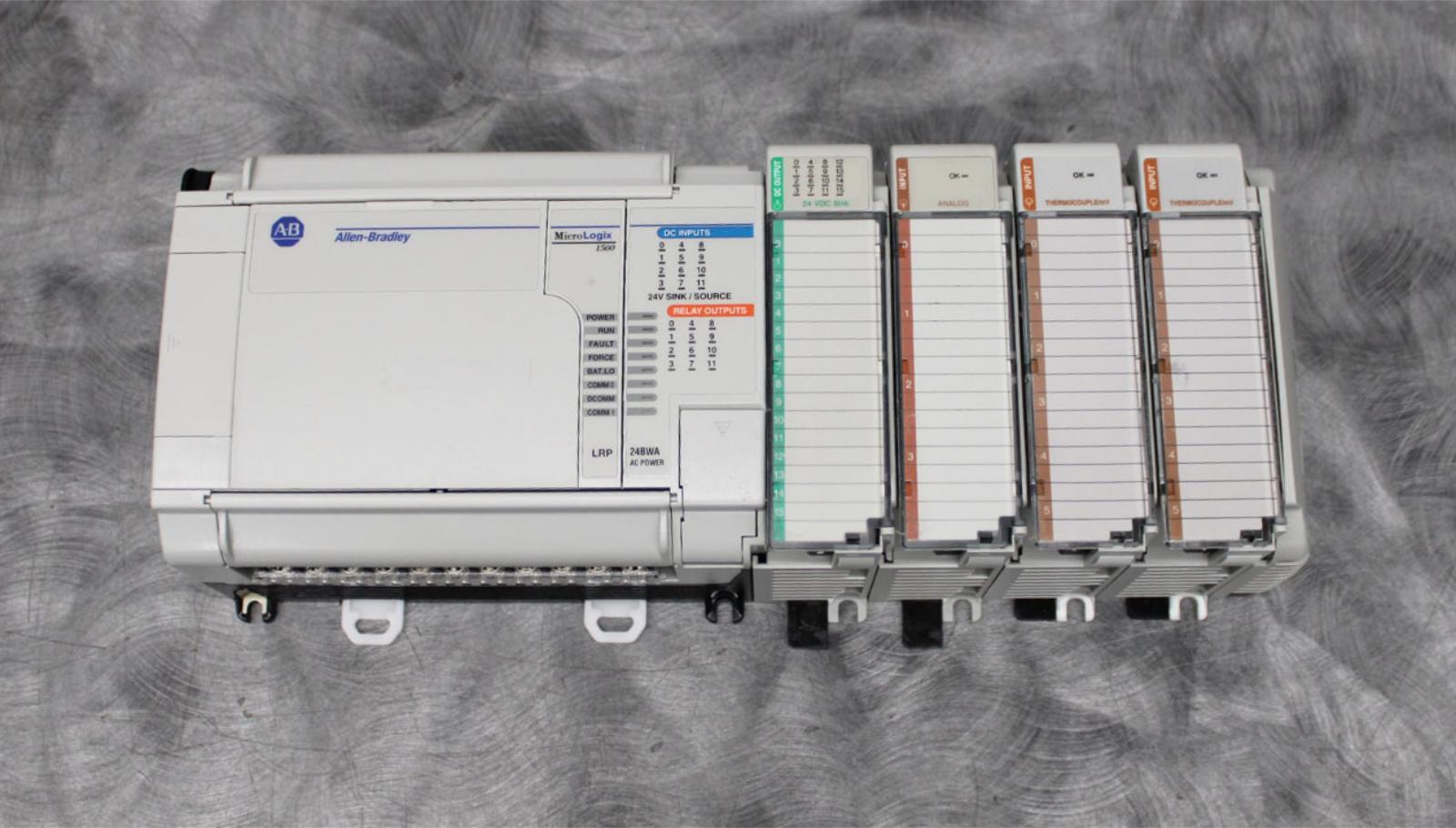 Allen-Bradley MicroLogix 1500 Controller Programmable w I/O Modules