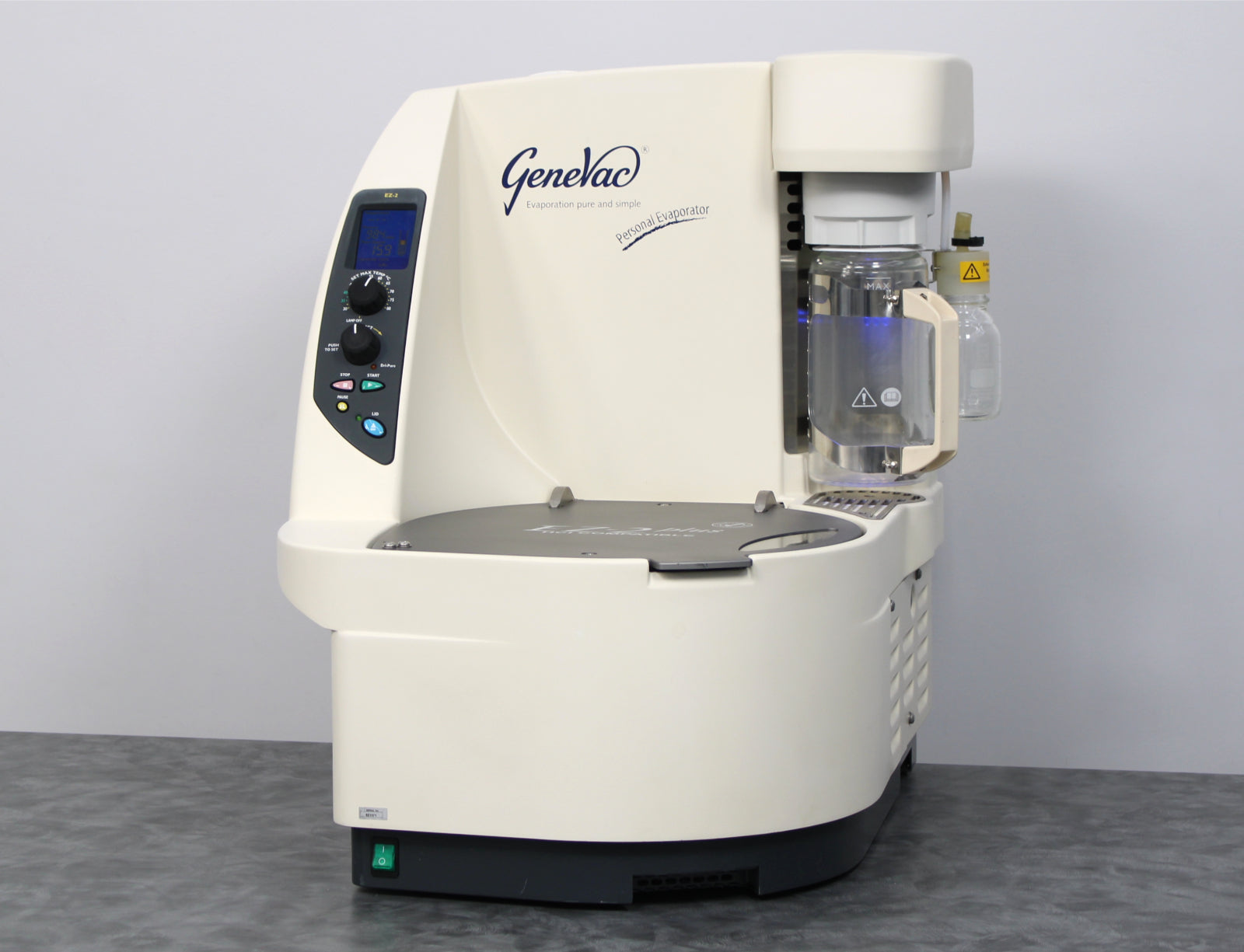 GeneVac EZ-2 Plus EZ-2.3 Personal Centrifugal Evaporator with Tube Hol