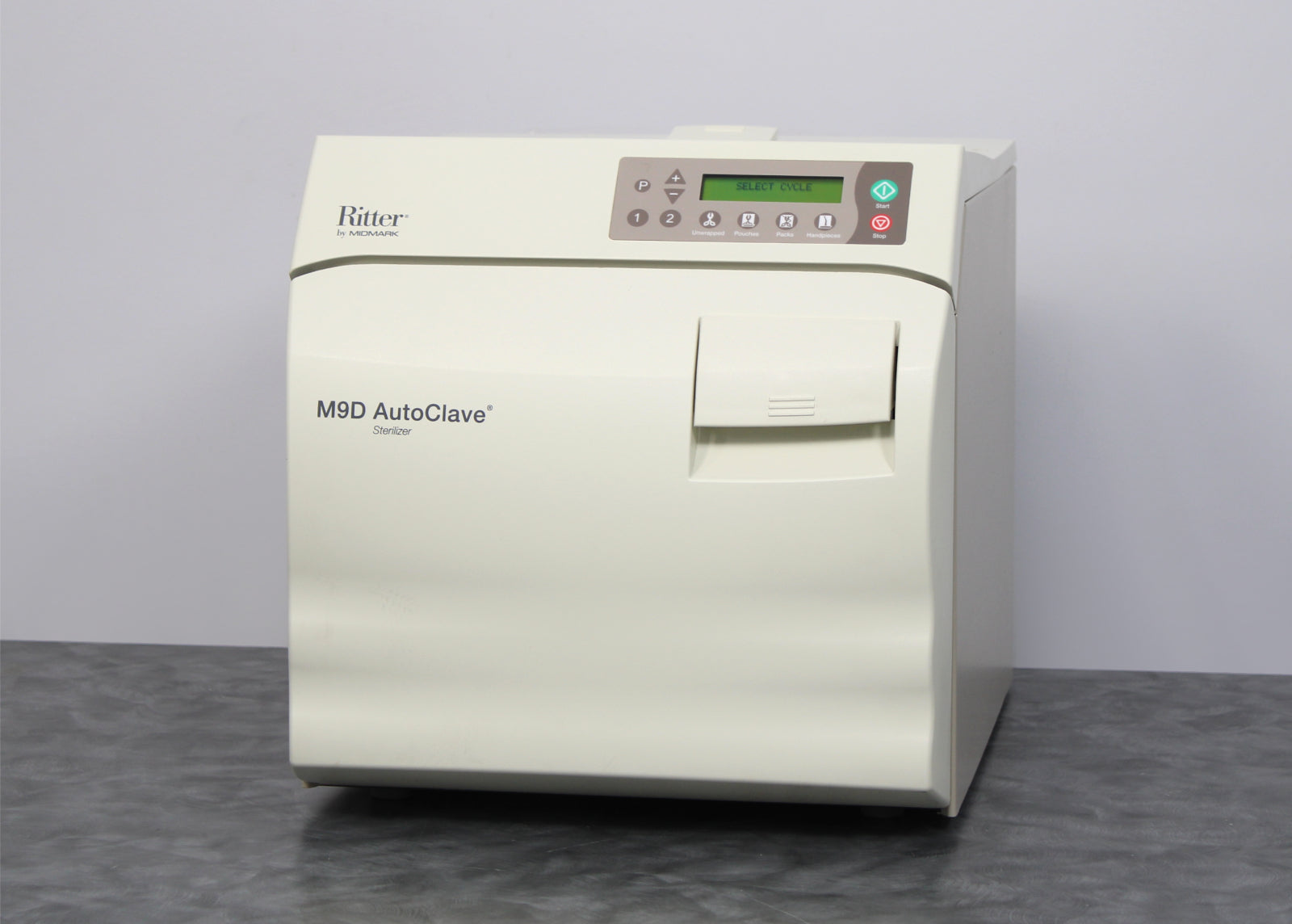 Midmark Ritter M9D AutoClave Automatic Steam Sterilizer M9D-022 and 3