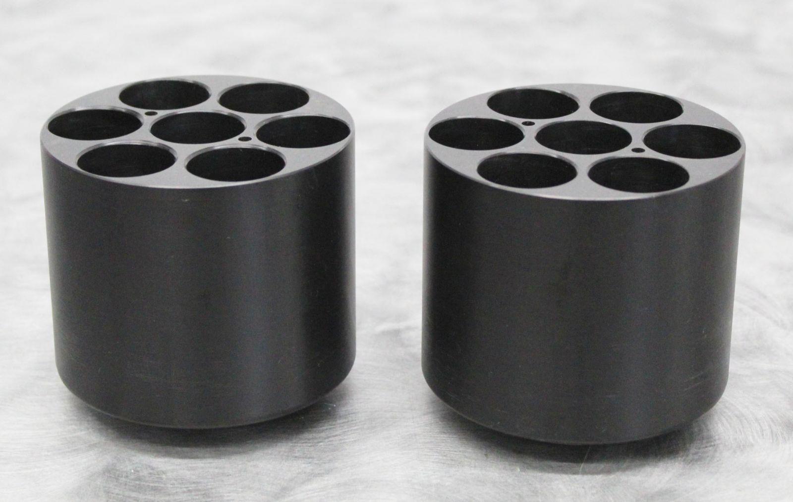 Lot of 2 Swing Bucket Rotor Conical Tube Adapters 7 x 30mm with 90-Day