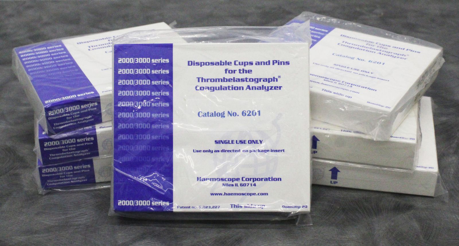 2000/3000 Series Disposable Cups & Pins f/Thrombelastograph Coagulatio