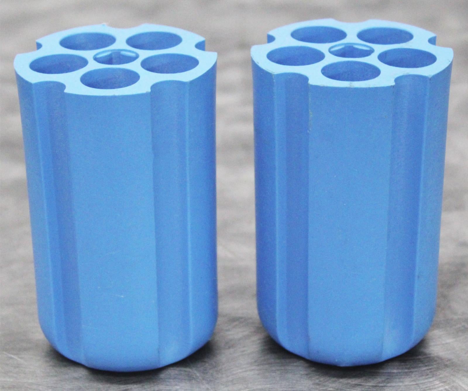 2 Beckman Coulter 356995 5x18mm Tube Adapter for 250mL Rotors