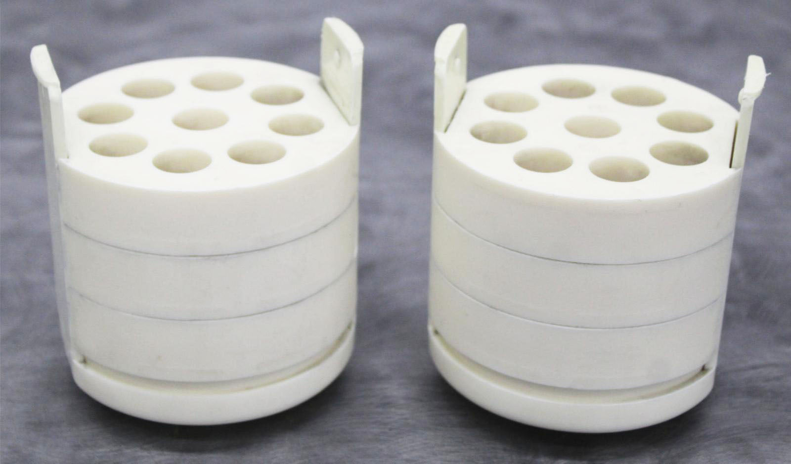 x2 Jouan 11174162 Centrifuge Swing Bucket Rotor Conical Tube Adapters